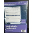Adams Letter-Size Employment Application Forms, 50 Sheets/Pad, 2-Pack ...