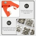 Buttons with Setting Tool Snap Fasteners for Wears Hardware Buckle Baby ...