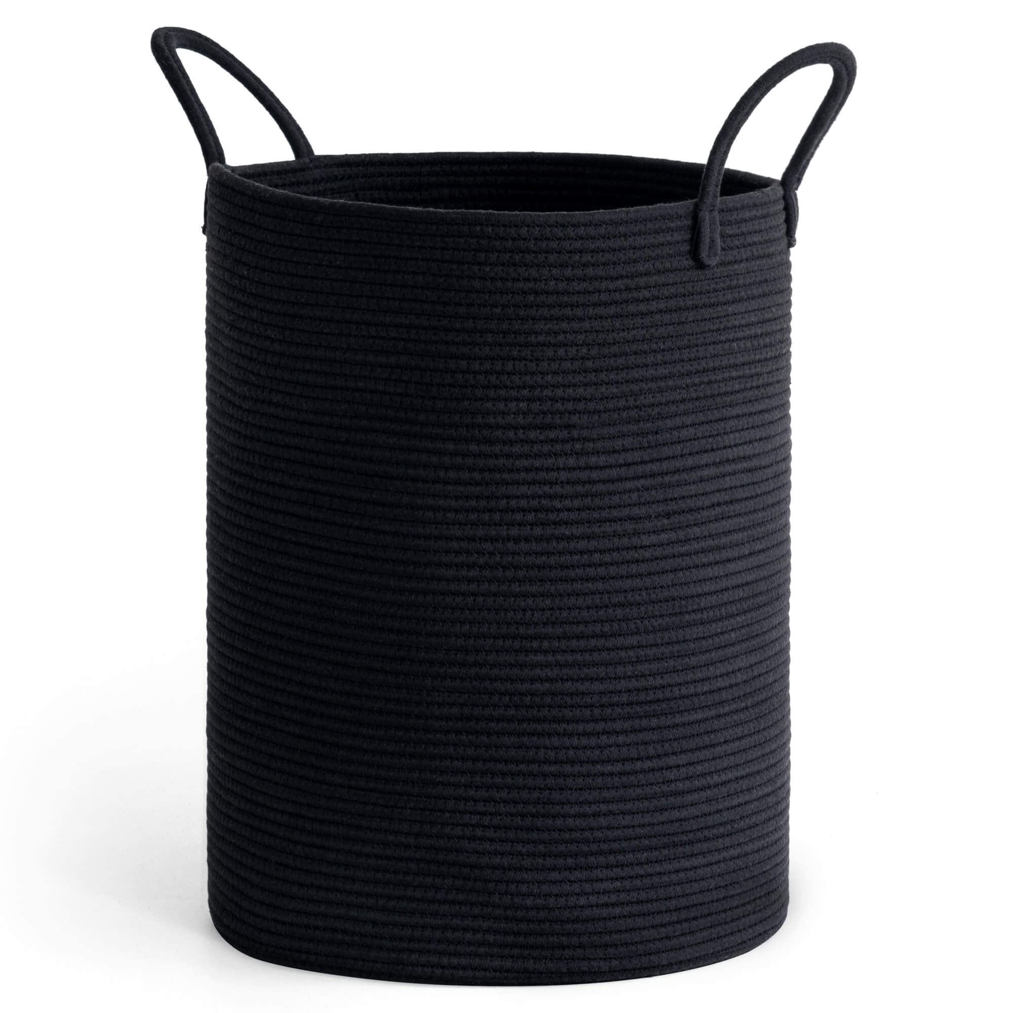 Click here for Indressme Large Woven Lundry Basket  Tall Rope Lau... prices