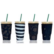 Sok It Java Sok Reusable Neoprene Insulator Sleeve for Iced Coffee Cups ...