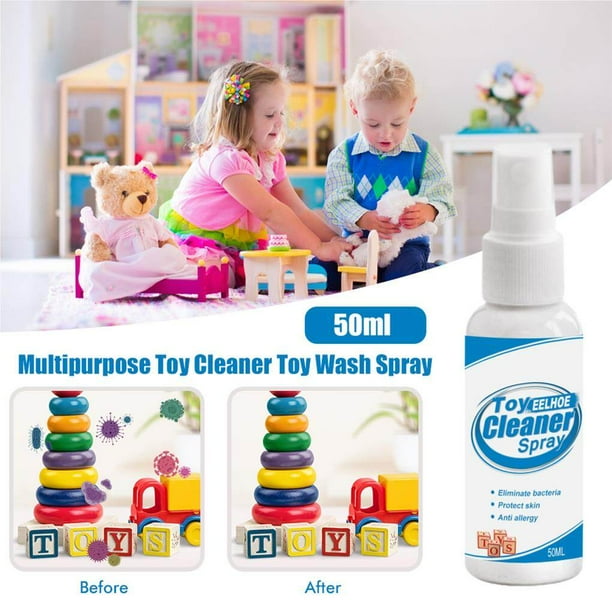 Langgg 50ML Clean Spray Toy Spray Kids Toy Cleaning Spray Safety ...