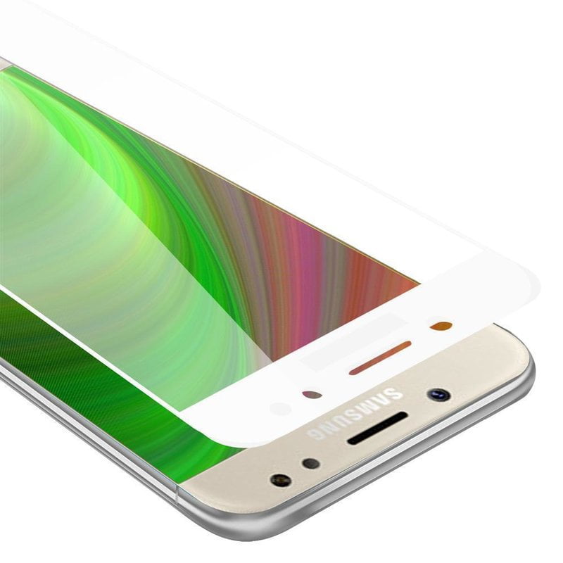 Cadorabo Full Cover Tempered Glass for Samsung Galaxy J3 2017 screen ...