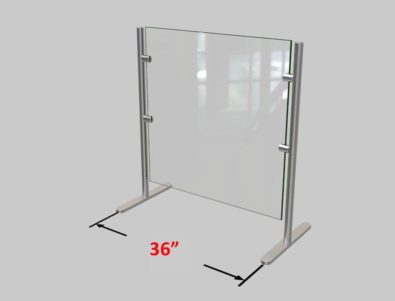 Sneeze Guard | ADM Sneezeguards | EP6-36-SL - Walmart.com