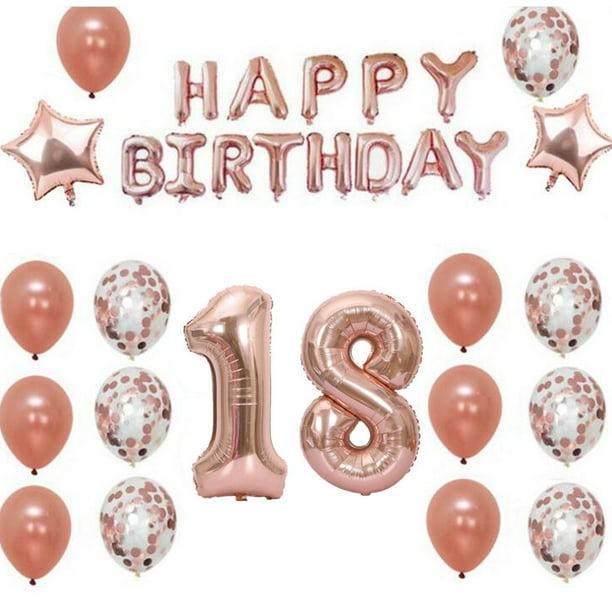 18th Birthday Balloon, 18th Birthday Balloons, 18th Birthday ...