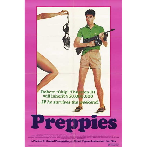 Preppies - movie POSTER (Style A) (11" x 17") (1984) - Walmart.com