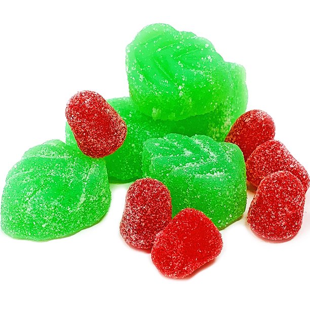 SweetGourmet Christmas Seasonal Jelly Candy | Holly and Berries | | 3 ...