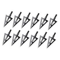 Safari Choice Crossbow Thunderhead Broadheads 100g, 3pc pack (Gold ...