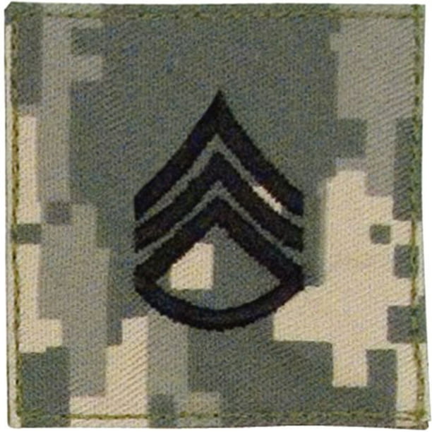 ACU Digital Camouflage - Military Staff Sergeant Insignia Patch SSG ...