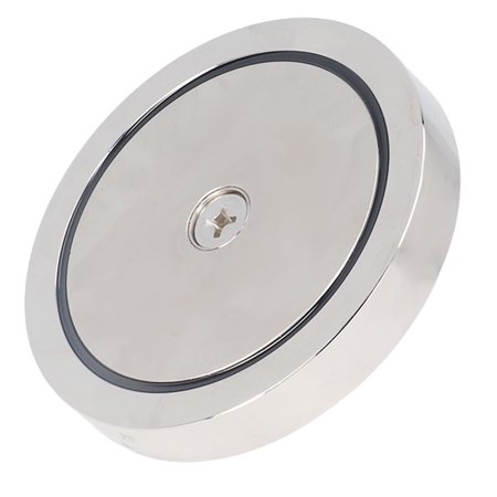 Salvage Magnet, Eyebolt Magnet 600kg Pulling Force Shatter Crack Proof ...