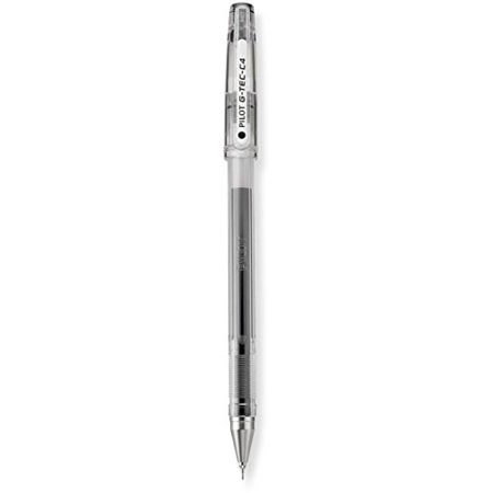 Pilot G-Tec-C Gel Rolling Ball Pen Black Ink, Ultra Fine Point, SINGLE ...
