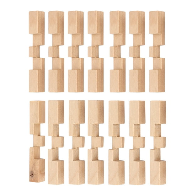 Interlocking Brain Teasers Toy,Wooden Brain Teaser Lock Wooden ...