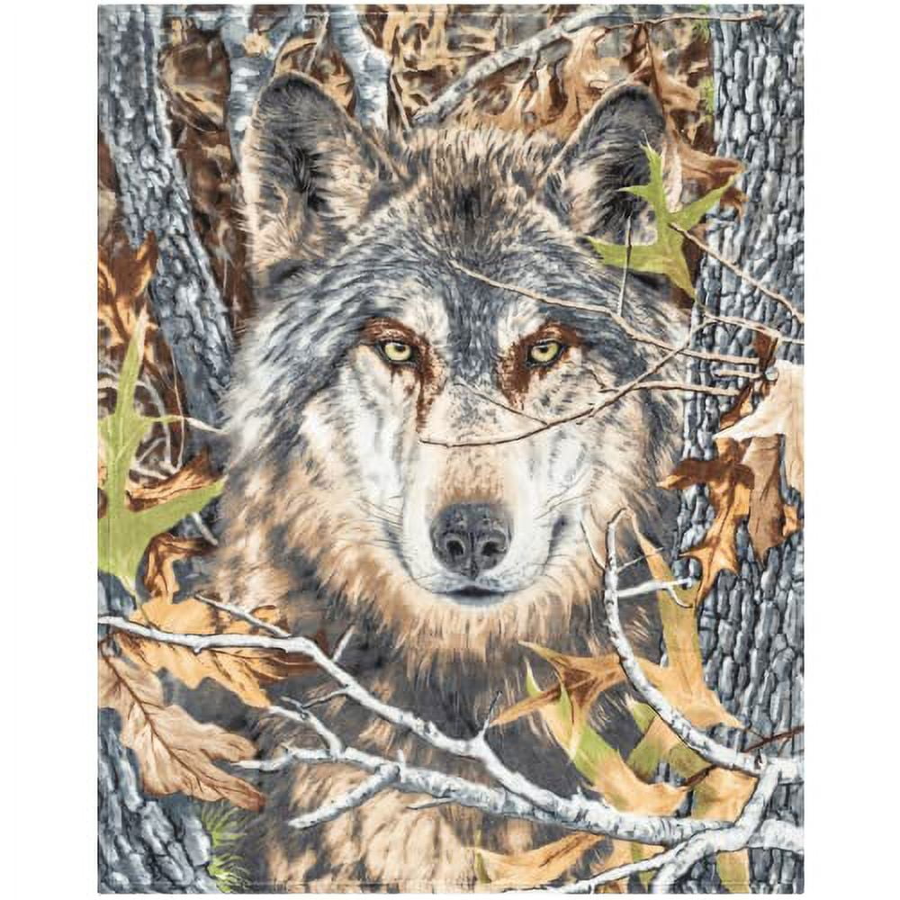 Click here for Dawhud Direct Camo Wolf Fleece Blanket 50X60 - Sup... prices
