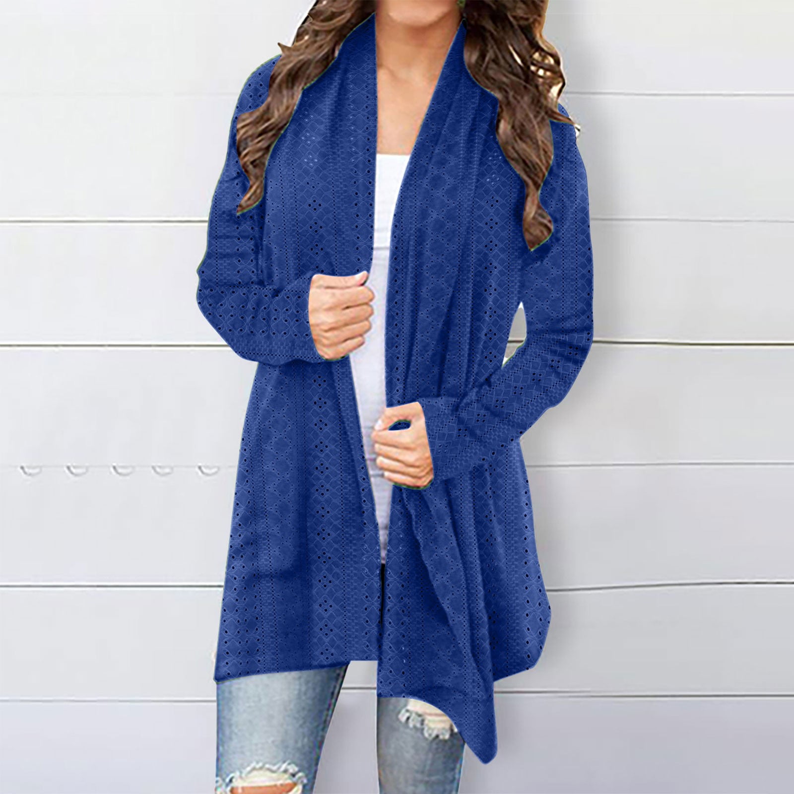 Click here for Xiaowwww Extra Long Cardigans Women Boyfriend Card... prices