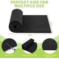 1680-inch black felt flower pot liner roll-2 rolls non-woven fabric ...