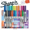 Sharpie Color Burst Permanent Markers, Fine Point, Assorted Colors, 24 ...