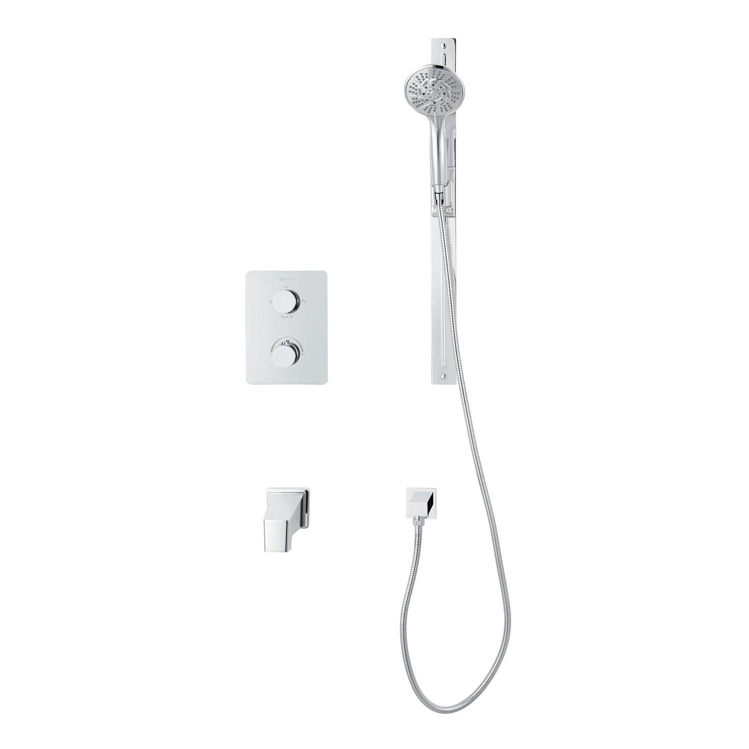 Click here for Akuaplus Square 3-Functions Thermostatic Valve  Ha... prices