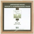 Darice Unfinished Wood Memory Frame, 12 x 12 Inches - Walmart.com