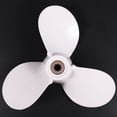 2X Aluminum Outboard Propeller 3X7-1/2X7 for 4-6Hp 6E0-45943-00 ...
