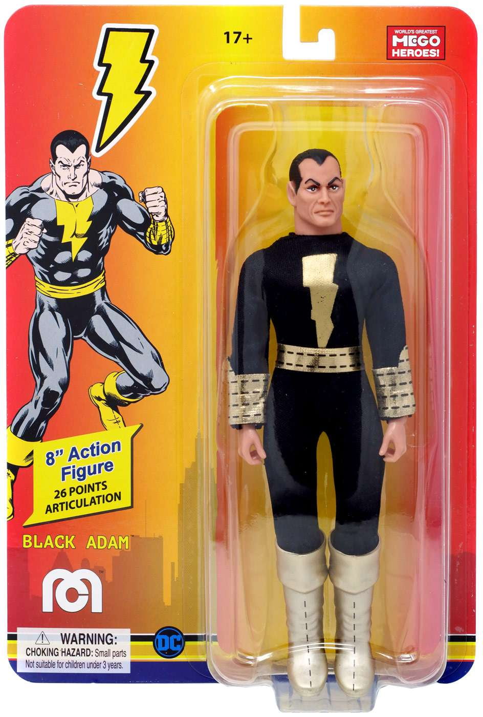 DC Heroes Black Adam Action Figure (Gold) - Walmart.com