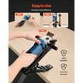VEVOR Lawn Mower Blade Sharpener, 15° - 45° Adjustable Lawnmower Blade ...