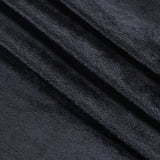 FabricLA | Black Solid Minky Fabric by The Yard | Minky Plush Cuddle ...