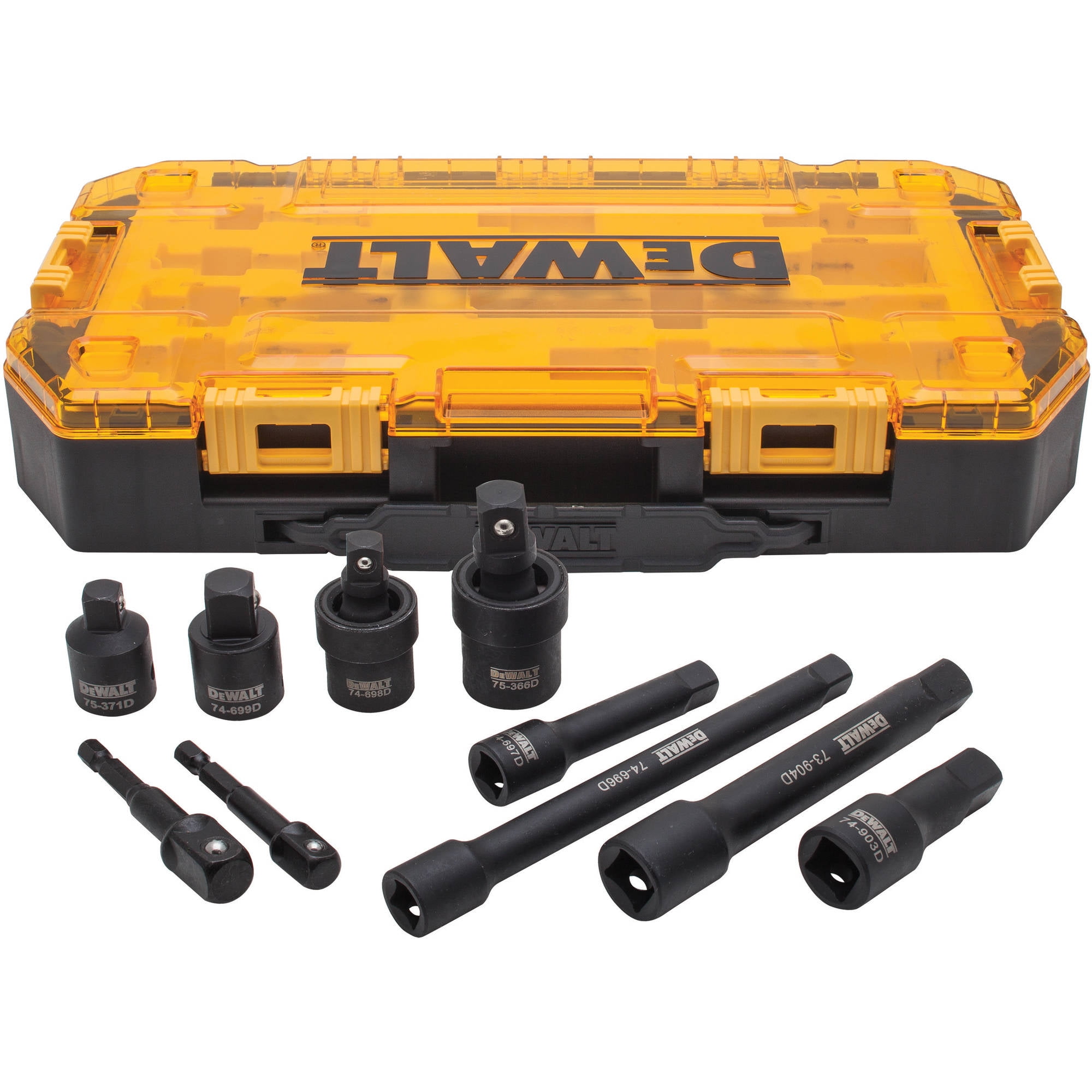 TOUGH BOX 10 PC 3/8 AND 1/2 DR ACCY SET - Walmart.com