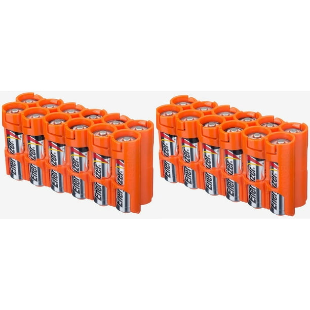 Storacell by Powerpax AA Battery Storage container - Holds 12 Batteries ...