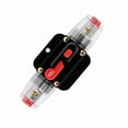100Amp Circuit Breaker Reset Fuseholder - Waterproof 12-24V Inline Fuse ...