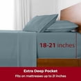 Extra Deep Queen Sheets - 4 PC Iconic Collection Bedding - Hotel Luxury ...