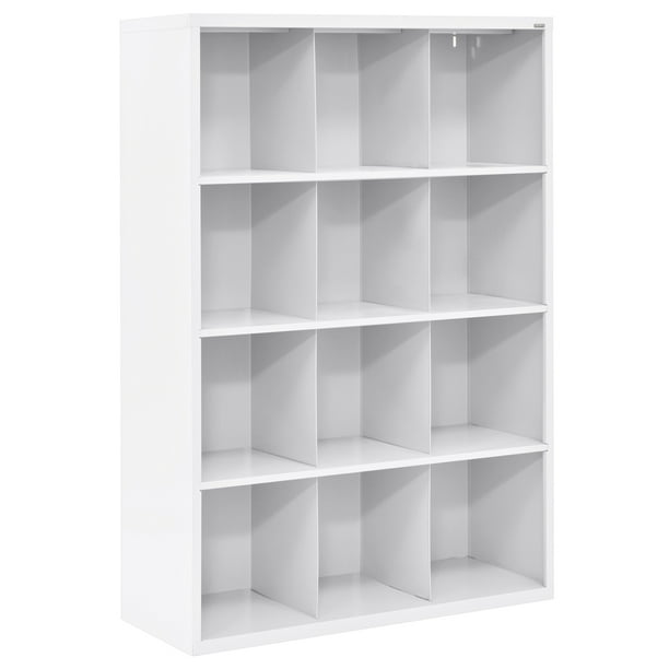 Cubby 66 in. Height All Steel Storage Organizer in White - Walmart.com ...