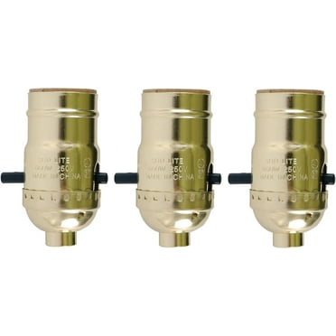 Pretyzoom 10 Pcs Lamp Base Light Holder Screw Terminals with Simple ...