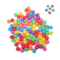 CJC 105 Pcs Plastic Ball Set with Storage Mesh Bag, Ocean Balls for ...