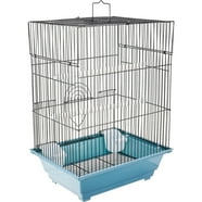YML A1124MWHT Flat Top Small Parakeet Cage - Walmart.com