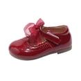 Abomasnow Toddler Girls Mary Jane Dress Shoes Soft Sole Non Slip ...