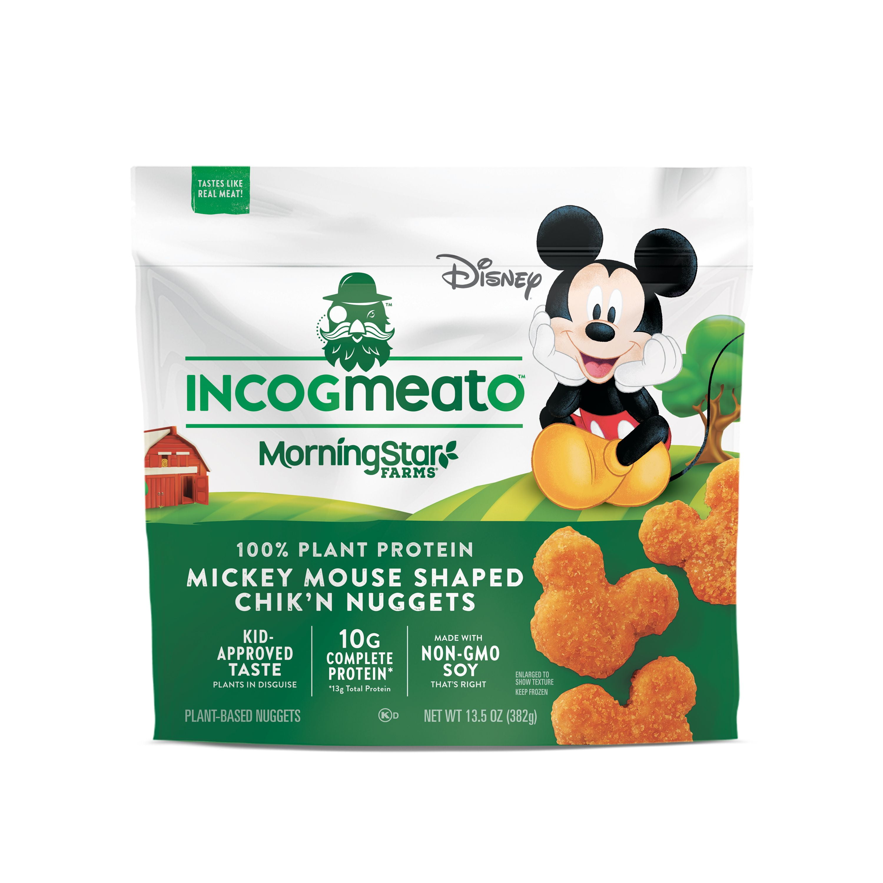 Incogmeato Chik'n Mickey Mouse Nuggets - Frozen - 13.5oz – BrickSeek
