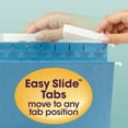 Smead TUFFÃ‚Â® Hanging File Folder with Easy SlideÃ¢â€žÂ¢ Tab, 1/3-Cut ...
