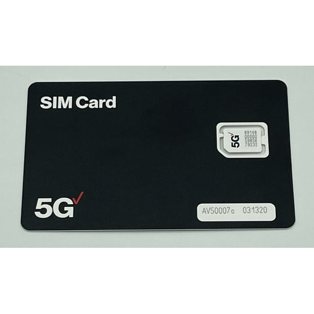 Verizon 5G SA NANO SIM 4G 5G LTE Network - Brand New - Walmart.com