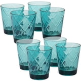 Clear Set/8 Acrylic DOF Glass 15 oz. (170 Grams) - Walmart.com