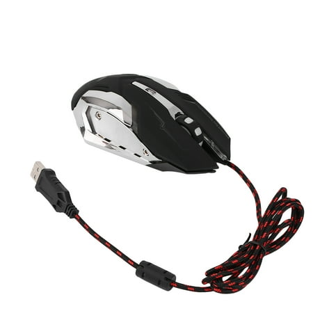 2018 Upgraded Version LESHP KFL006 Wired Wheel Gaming Mouse for PC ...