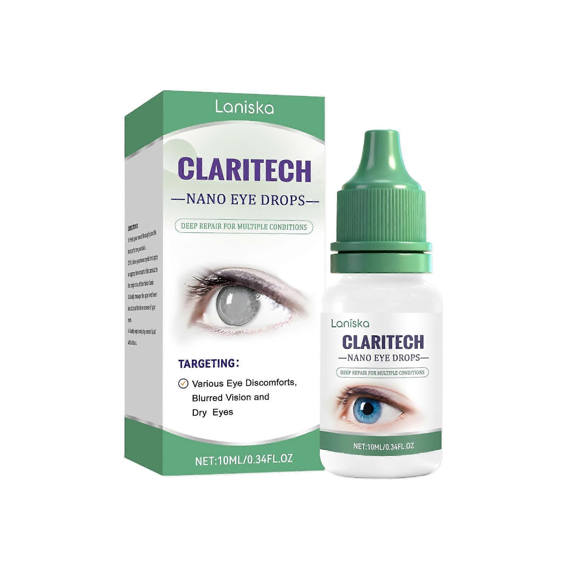Nano Eye Drops Serum, Deep Repair for Multiple Eye Conditions ...