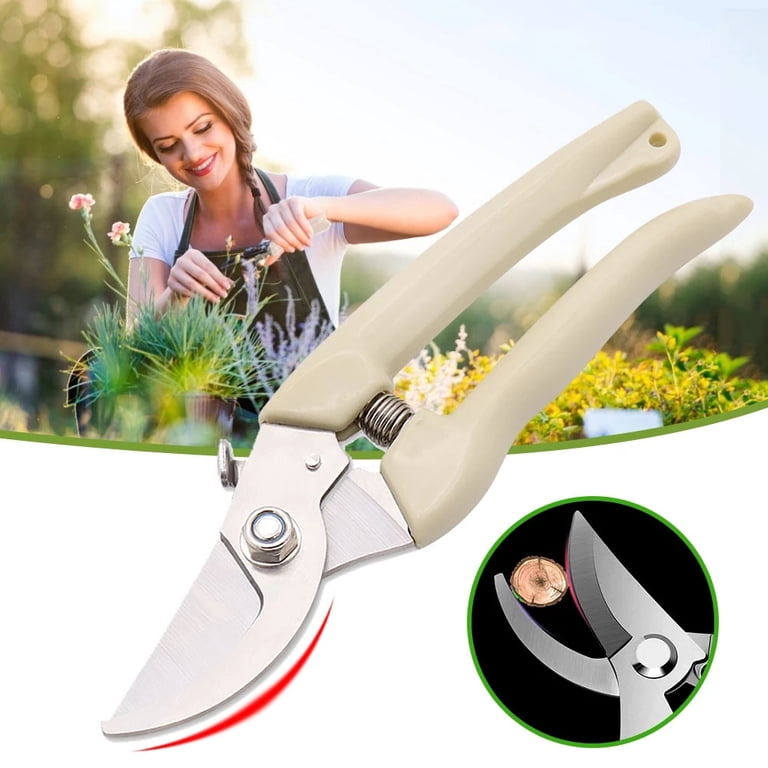 Garden Clippers WORKPRO 2 Packs Pruning Shears, 6.5" Gardening Scissors ...