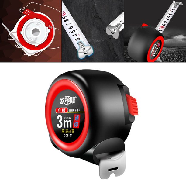 VONKY Retractable Tape Measure Ruler Portable Professional Accurate ...