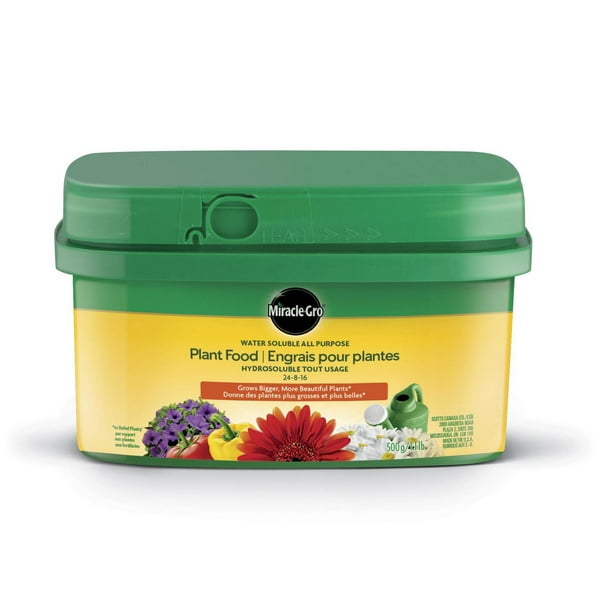 Miracle-Gro Water Soluble All Purpose Plant Food - 500g - Walmart.ca