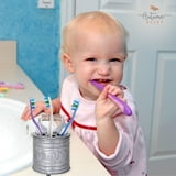 Autumn Alley Farmhouse Toothbrush Holder in Rustic Galvanized Gray ...