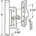 Prime-Line Patio Outdoor Sliding Glass Door Handle Set, 3-1/2 in ...