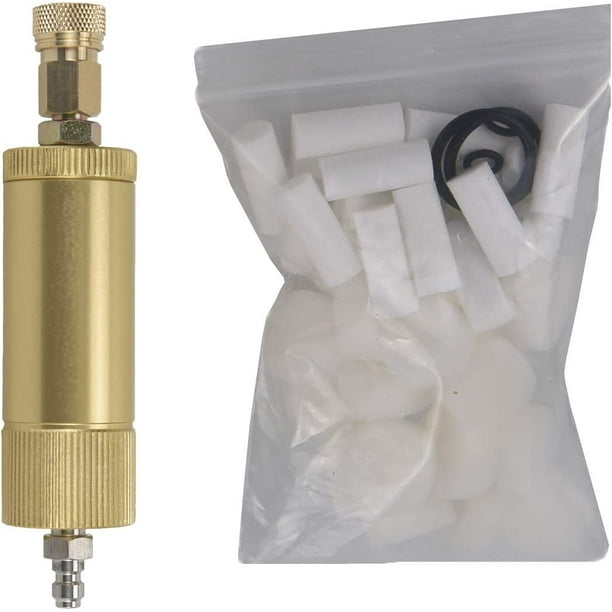PCP Hand Pump Air Filter Water-Oil Separator with Female and Male Quick ...