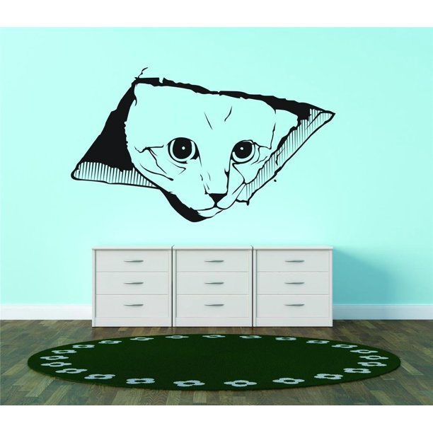 Ceiling Cat Is Watching You 15"X15" - Vinyl Wall Decal Peel & Stick ...