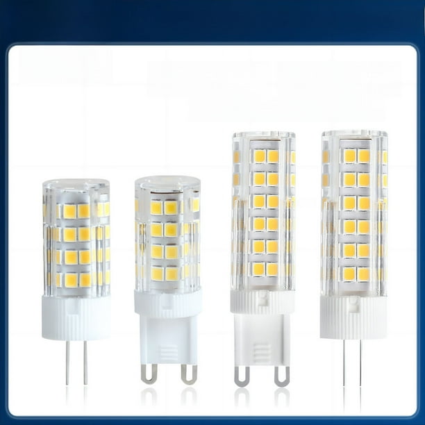 Lámpara G9 Ormromra LED bombilla pequeña G4 220 V luz de tres colores ...