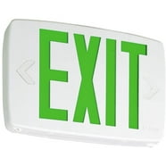 LEONLITE 12-Pack Wet Location LED Exit Sign, Weatherproof Outdoor ...