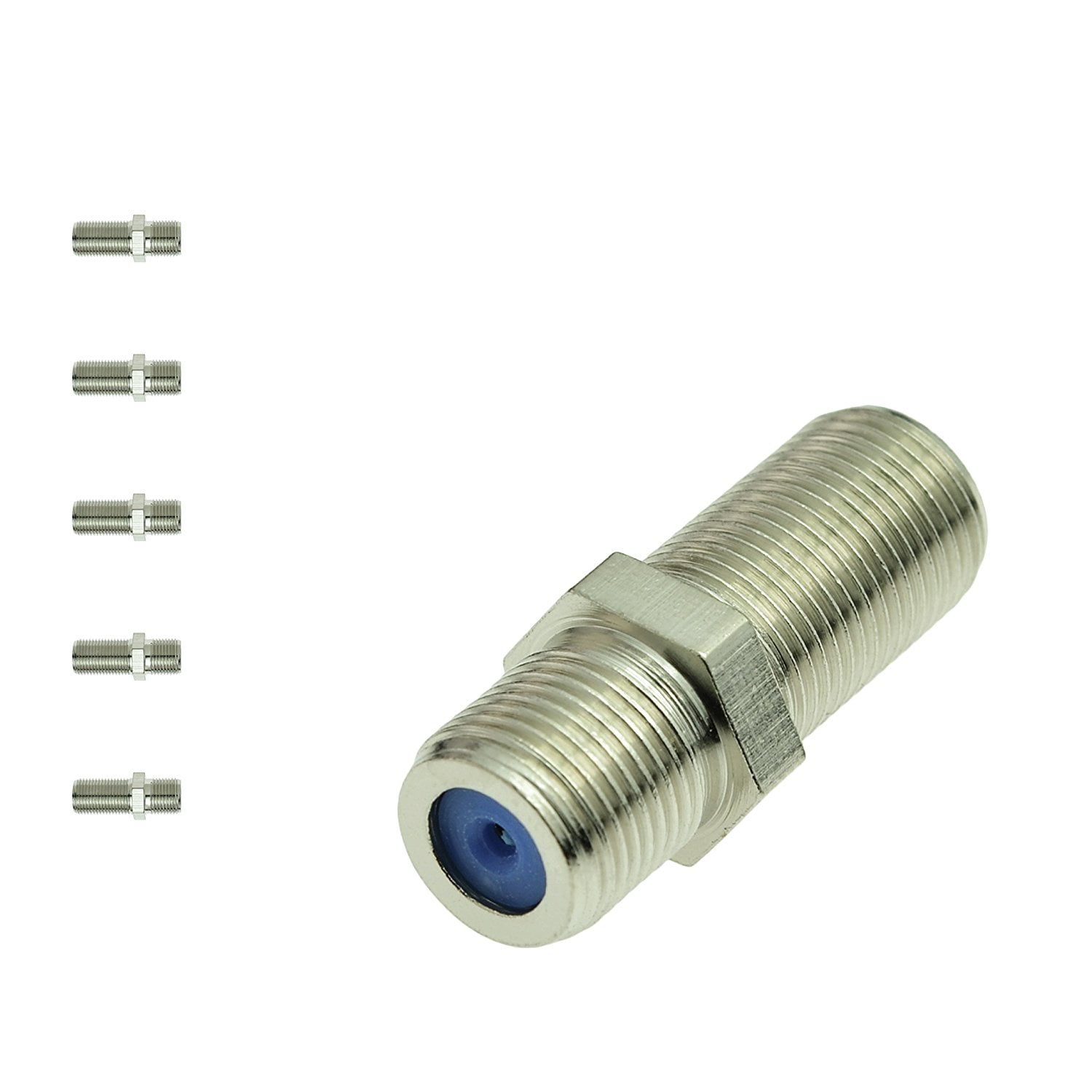 Mediabridge F81 Connector - 3GHz Female to Female F-Type Adapter - 5 ...